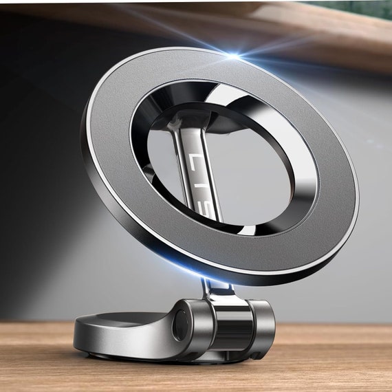 LISEN for Magsafe Car Phone Mount 360 Rotation Magnetic Phone Holder for Car iPhone Car Holder Mount Dash Phone Mount Car Fit for iPhone Etsy UK