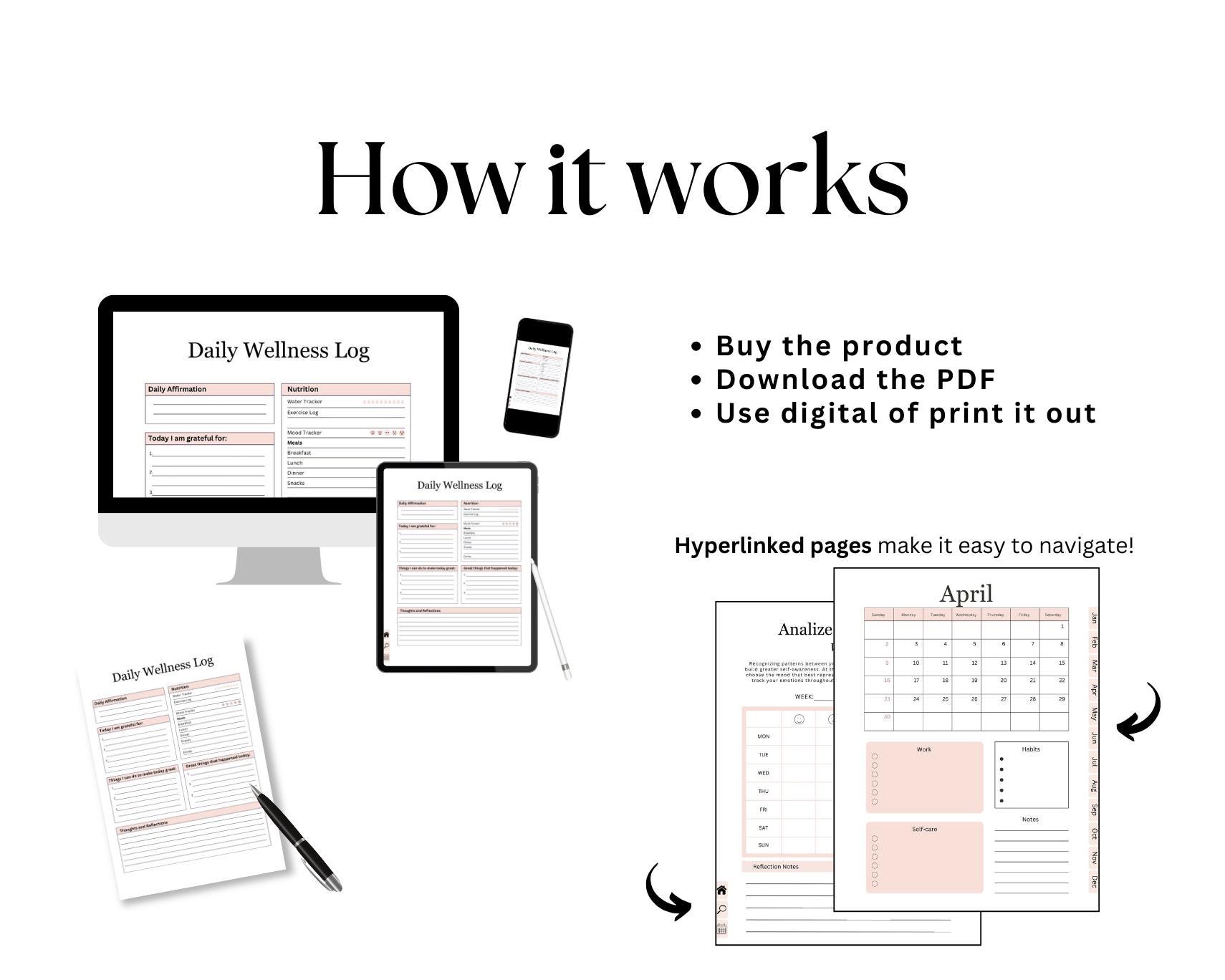 2025 Vision Board Planner Manifestation Planner Goal Setting Planner ...