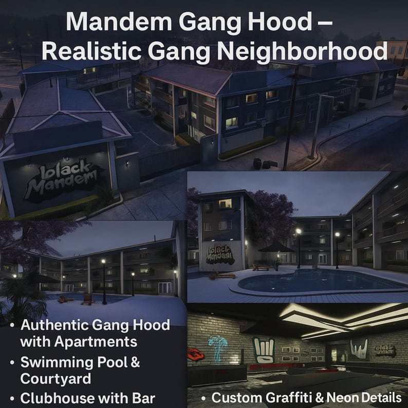 Fivem MLO Mega Pack | 8 Premium Interiors & Exteriors | Luxury Towers ...