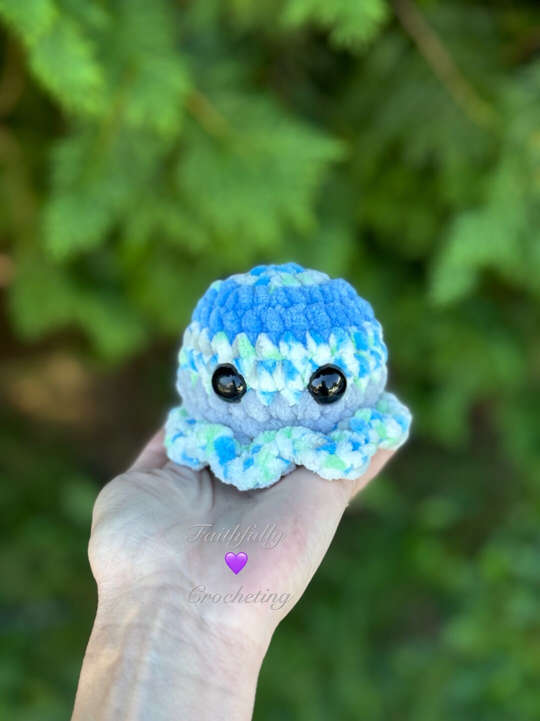 Octopus Plushie, Small Octopus, Plushies, Amigurumi Octopus, Ready to ...