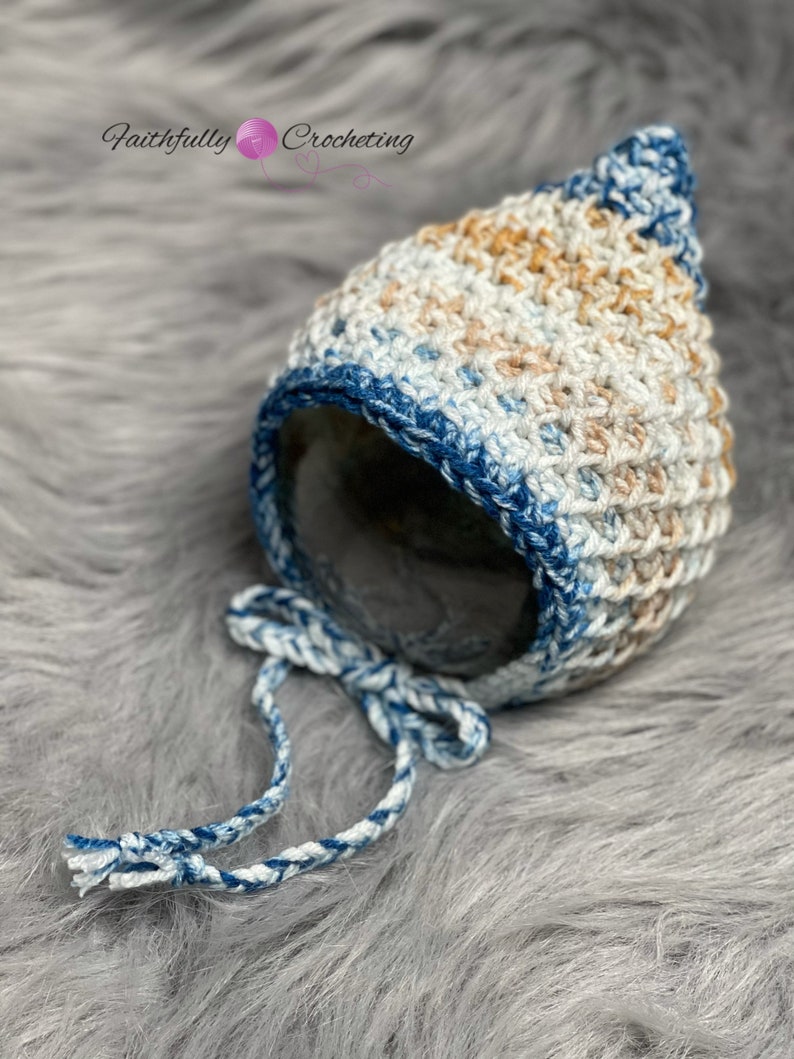 Newborn Boy Hat Newborn Pixie Bonnet Photography Prop Ready - Etsy