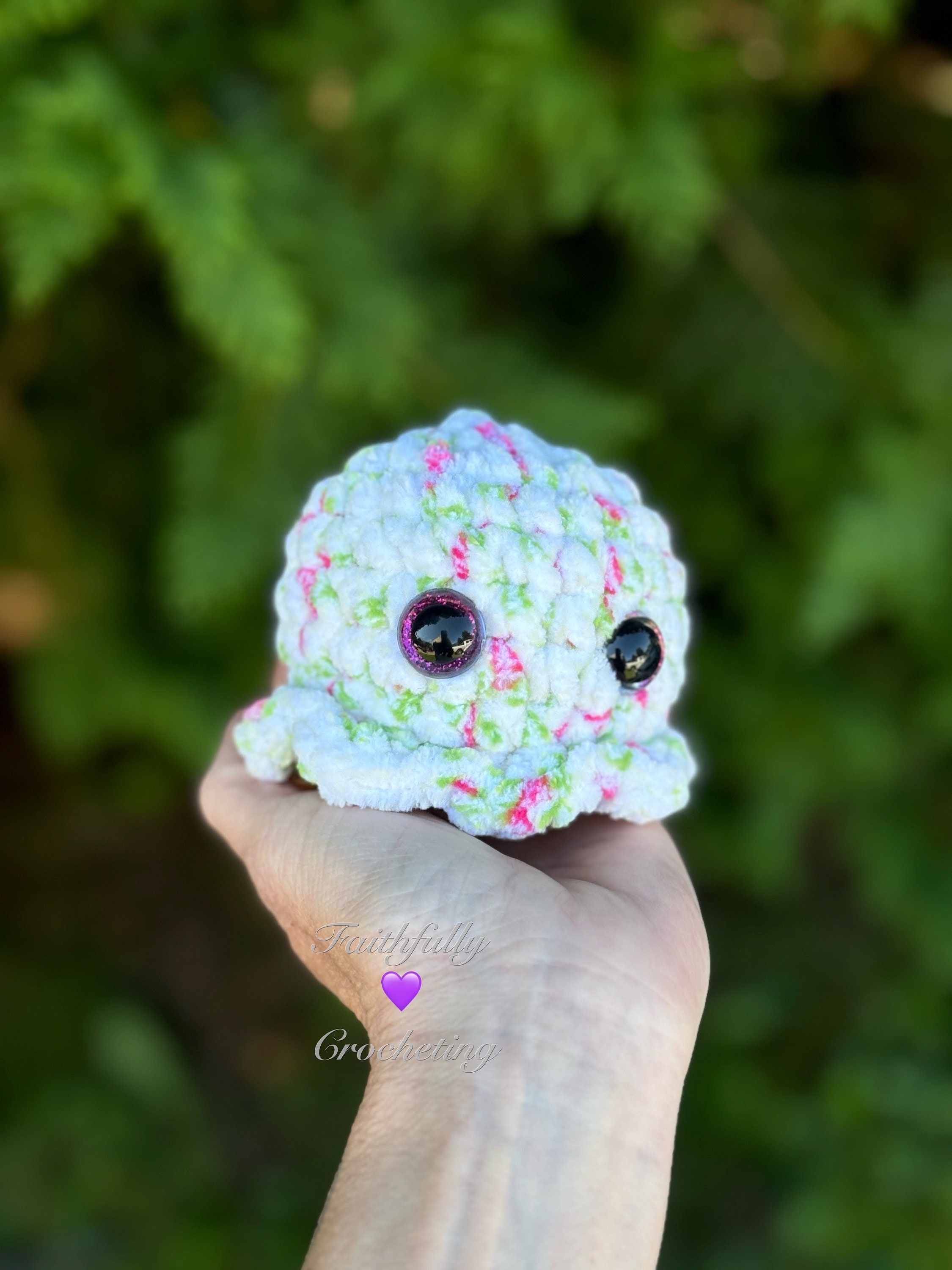 Octopus Plushie, Small Octopus, Plushies, Amigurumi Octopus, Ready to ...
