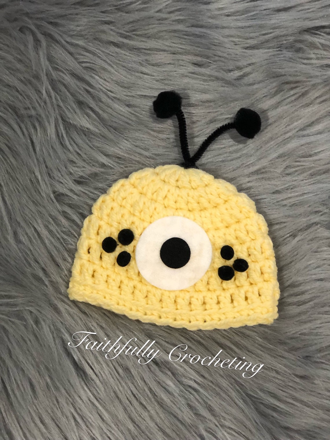 Newborn Monster Hat Halloween Newborn Hat Photography Prop - Etsy