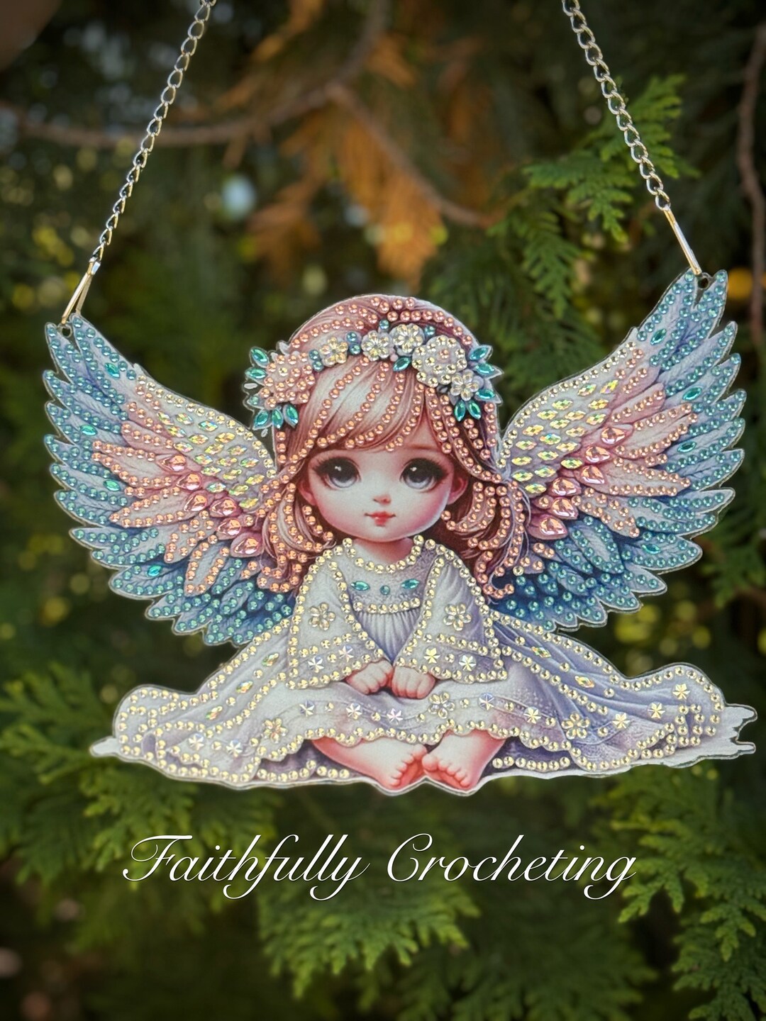 Angel Sun Catcher, Room Decor, Angel Window Sun Catcher, Angel , Room ...