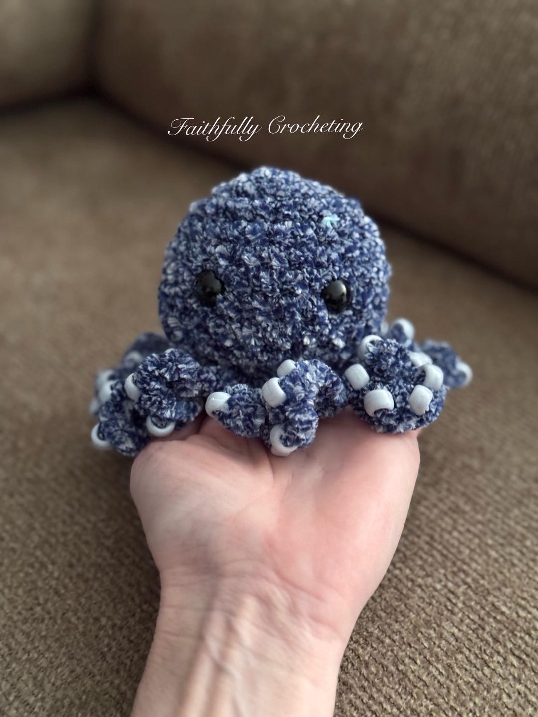 Fidget Octopus Plushie, Small Octopus, Plushies, Amigurumi Octopus ...