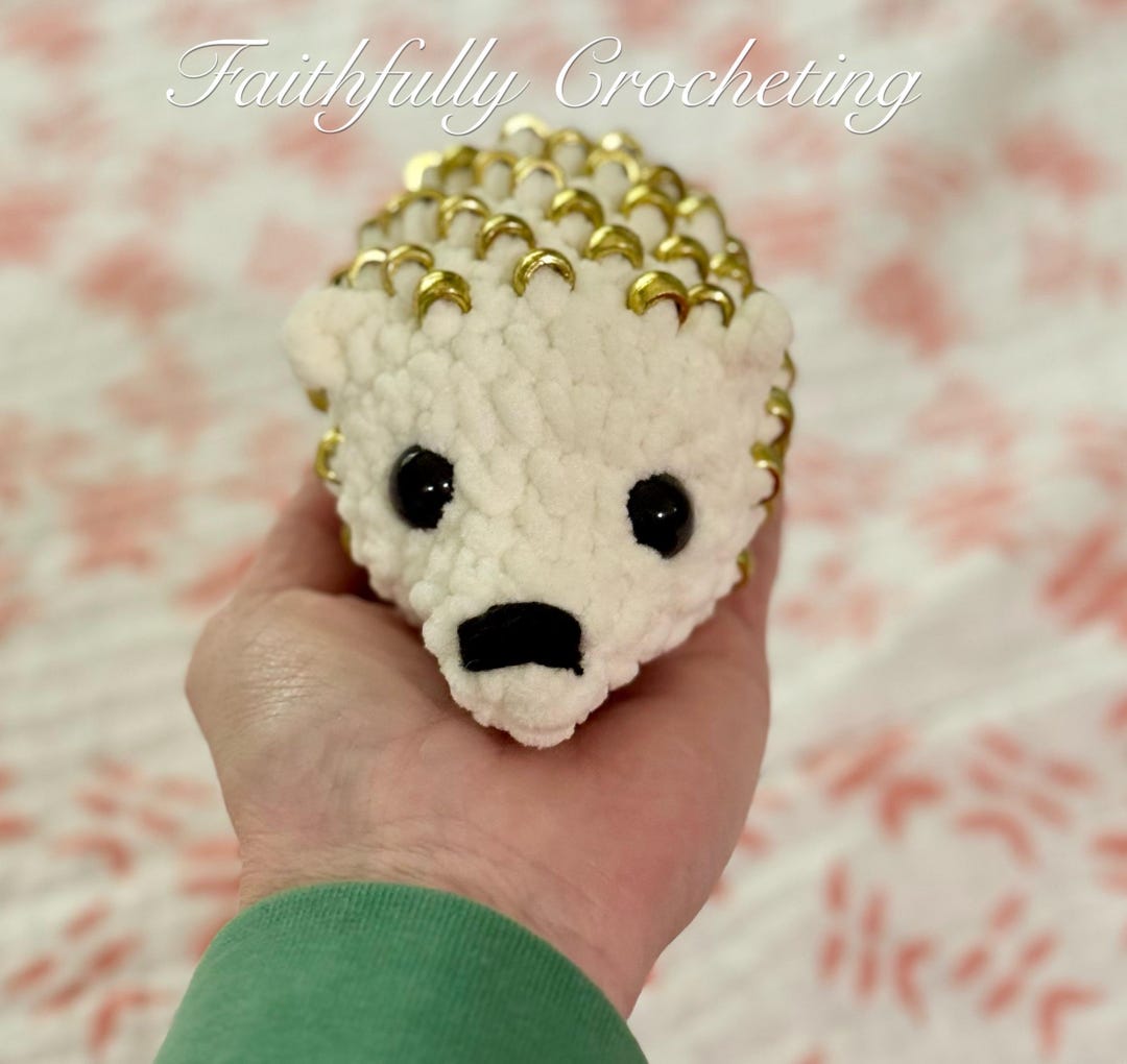 Fidget Hedgehog Plushie, Small Hedgehog , Plushies, Amigurumi Hedgehog ...