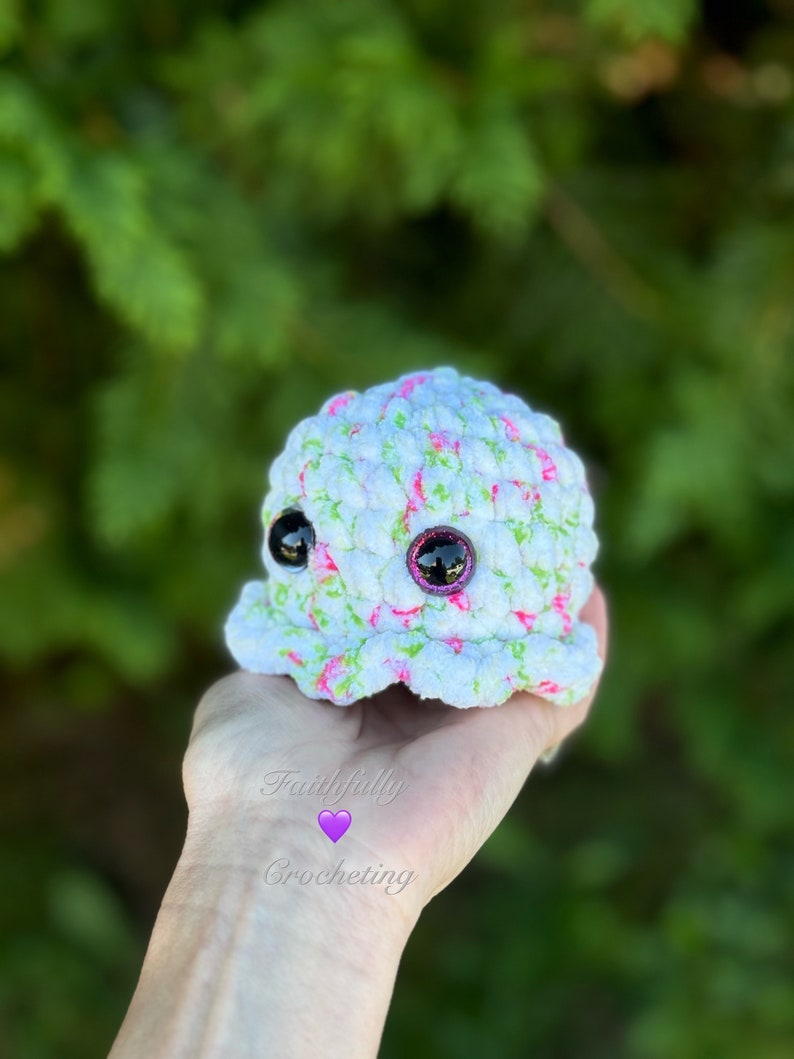 Octopus Plushie, Small Octopus, Plushies, Amigurumi Octopus, Ready to ...