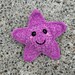 Crocheted Starfish, Starfish Plushie, Plush Smiling Starfish , Ready to ...