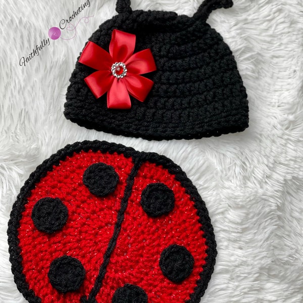 Lady Bug Hat - Etsy