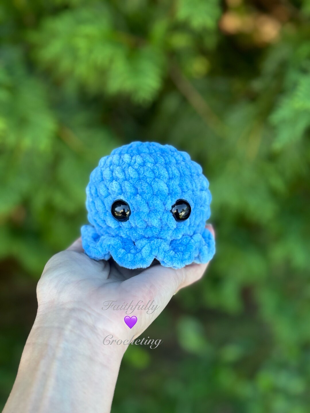 Octopus Plushie, Small Octopus, Plushies, Amigurumi Octopus, Ready to ...