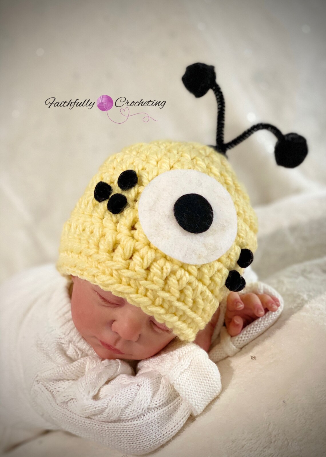 Newborn Monster Hat Halloween Newborn Hat Photography Prop - Etsy