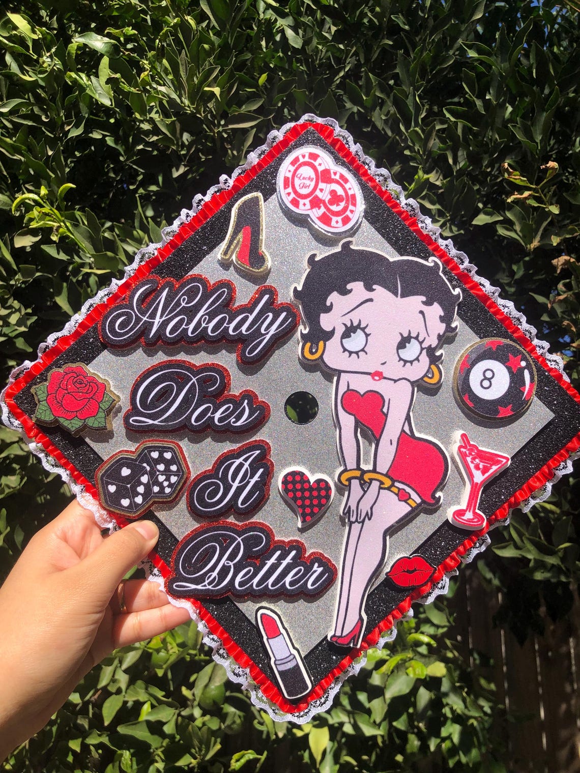 Betty Boop 3D Graduation Cap Topper - Etsy