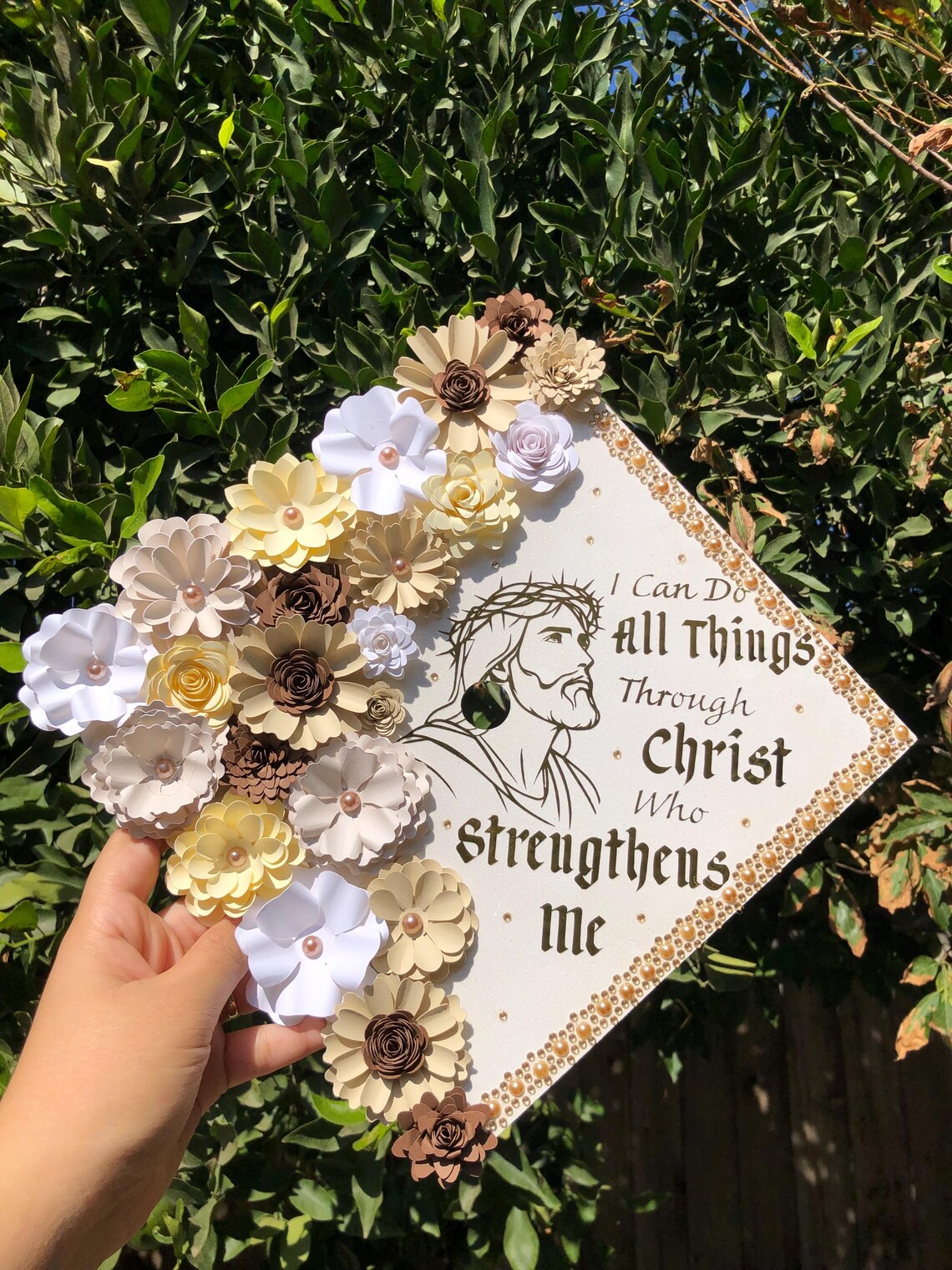 Jesus Christ Graduation Cap Topper - Etsy