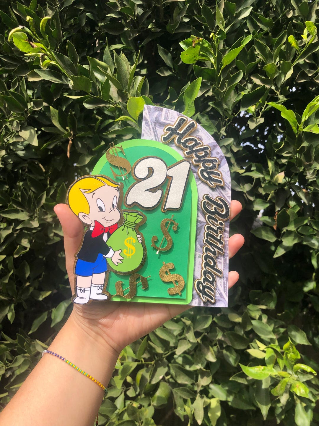 Richie Rich Cake Topper - Etsy