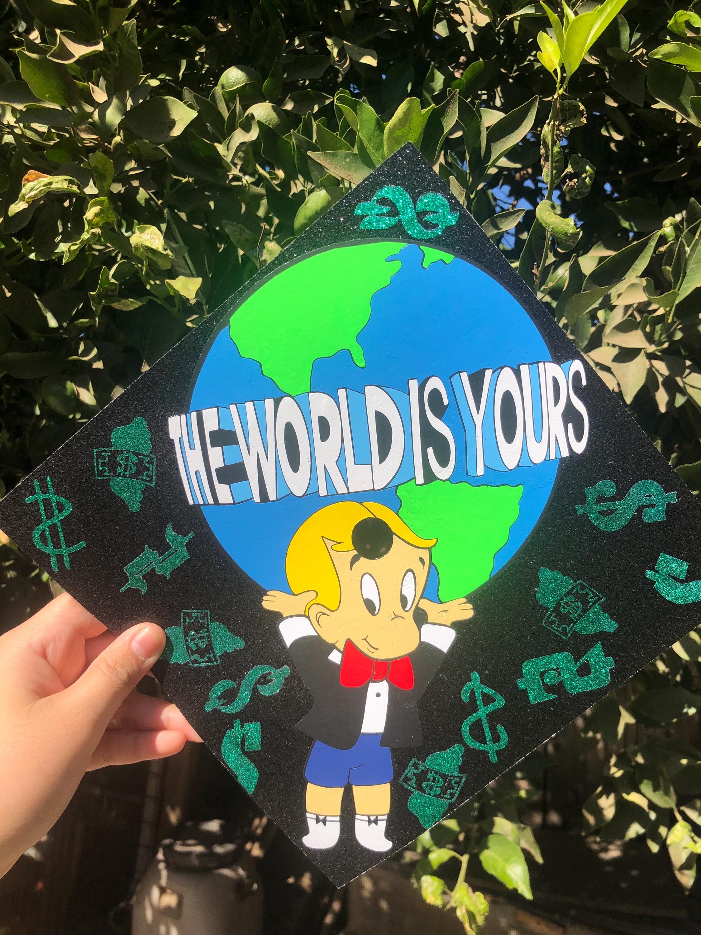 Monopoly Man/richie Rich Graduation Cap Topper - Etsy