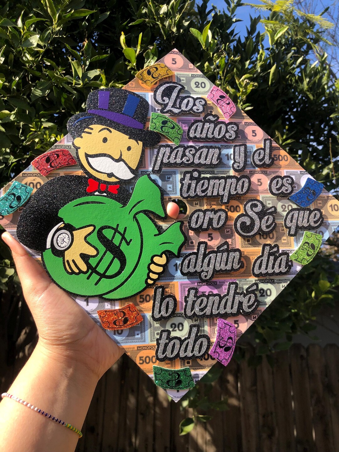 Monopoly Man 3D Graduation Cap Topper - Etsy