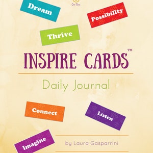 Inspire Cards™ and Daily Intuition Journal Bundle, Meditation Cards ...