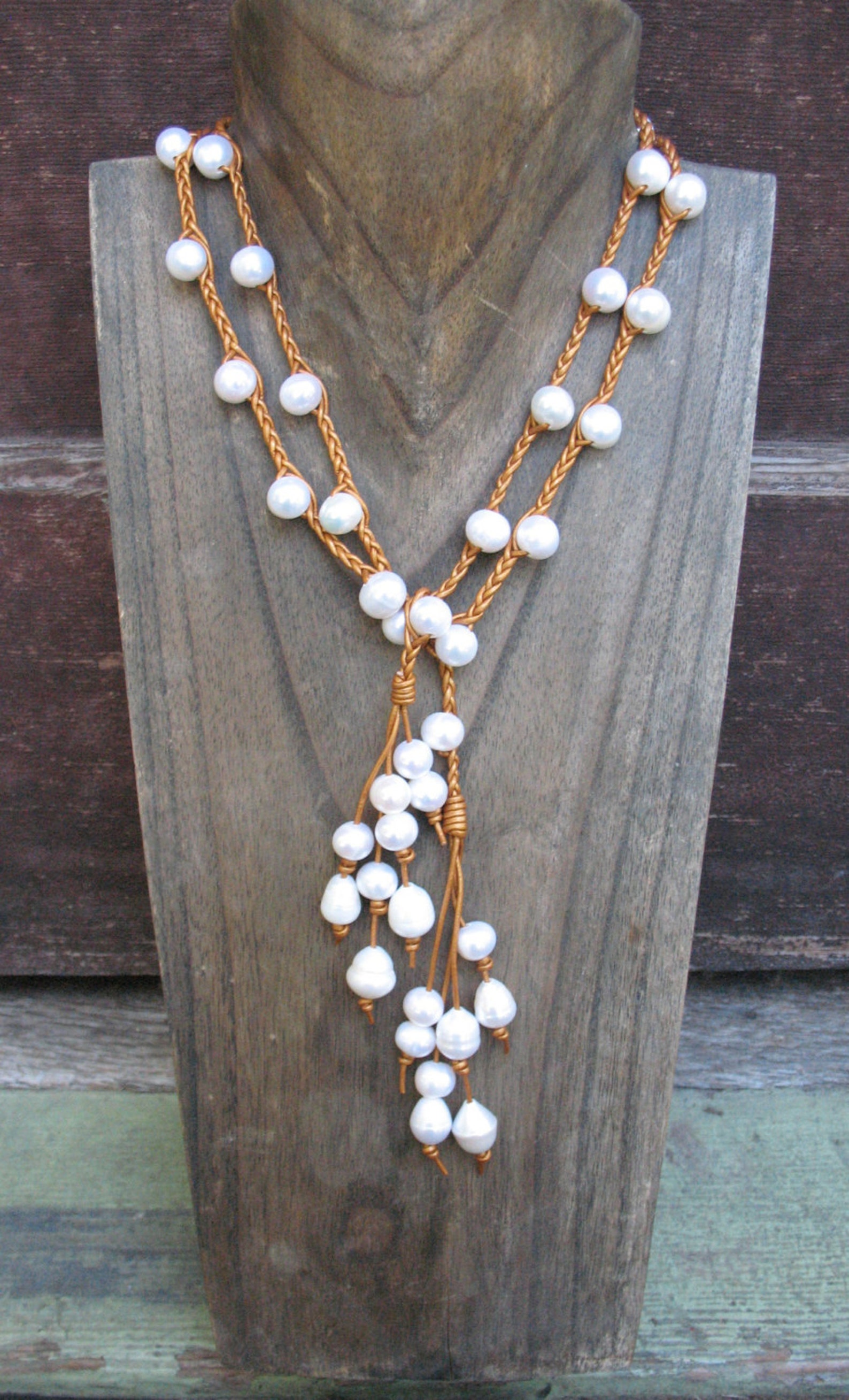 Braided Leather Lariat Tutorial How to Braid Leather and - Etsy