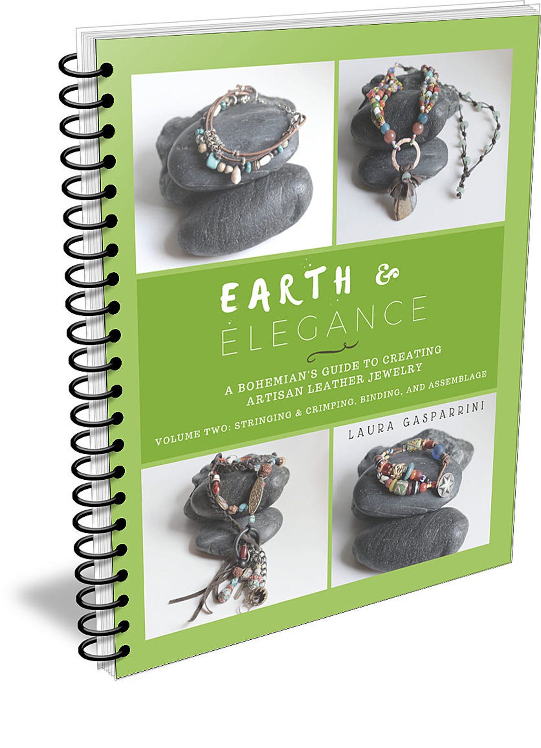 Artisan Leather Jewelry How-to: Stringing, Crimping, Binding (digital ...