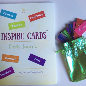 Inspire Cards™ and Daily Intuition Journal Bundle, Meditation Cards ...