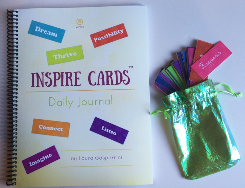 Inspire Cards™ and Daily Intuition Journal Bundle Meditation | Etsy