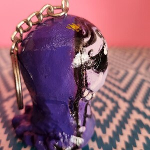 Misery, Ruby Gloom Inspired Keychain. Hand Carved. - Etsy