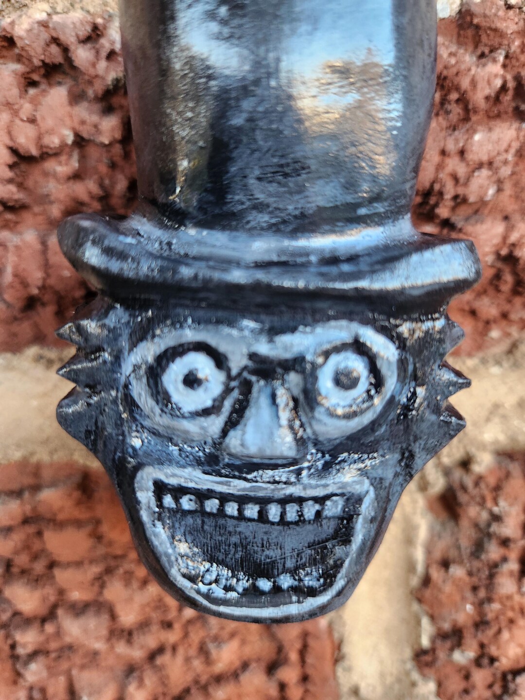 Babadook Inspired Hand Carved Keychain - Etsy