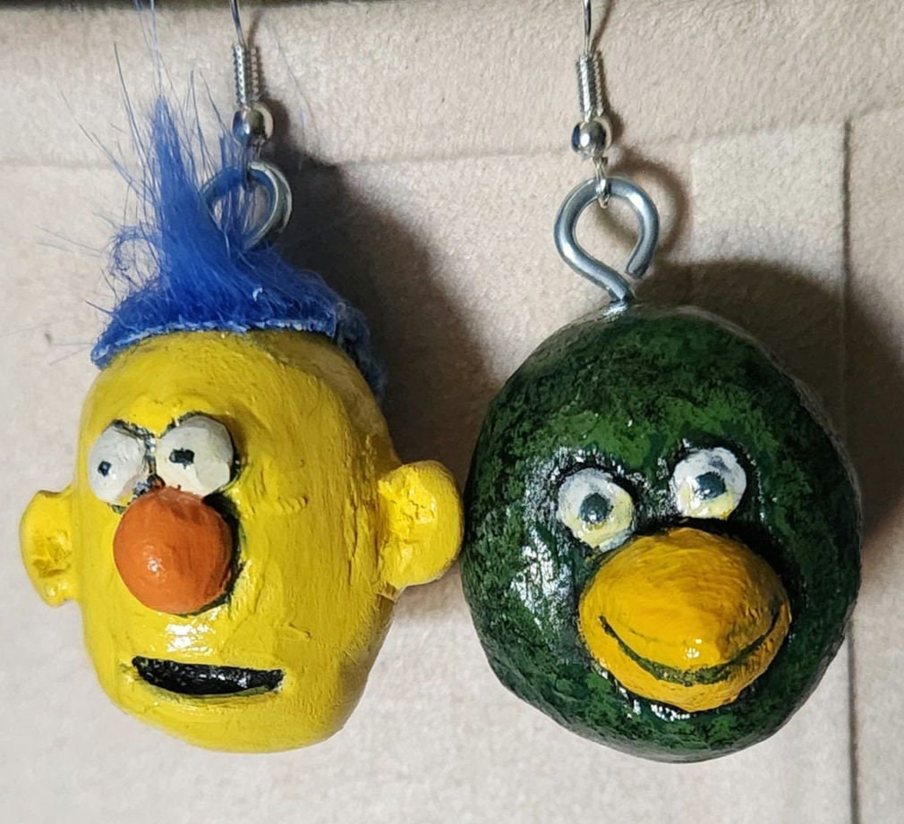 Don't Hug Me I'm Scared Inspired Earrings - Etsy