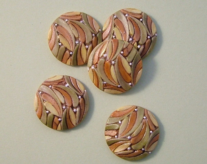 Hexagon Button Set of 3 - Etsy