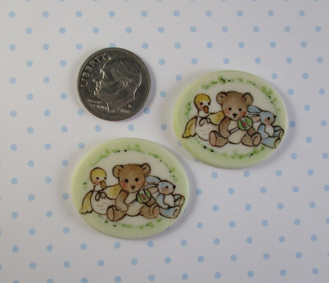 Stuffies Button Set of 2 - Etsy