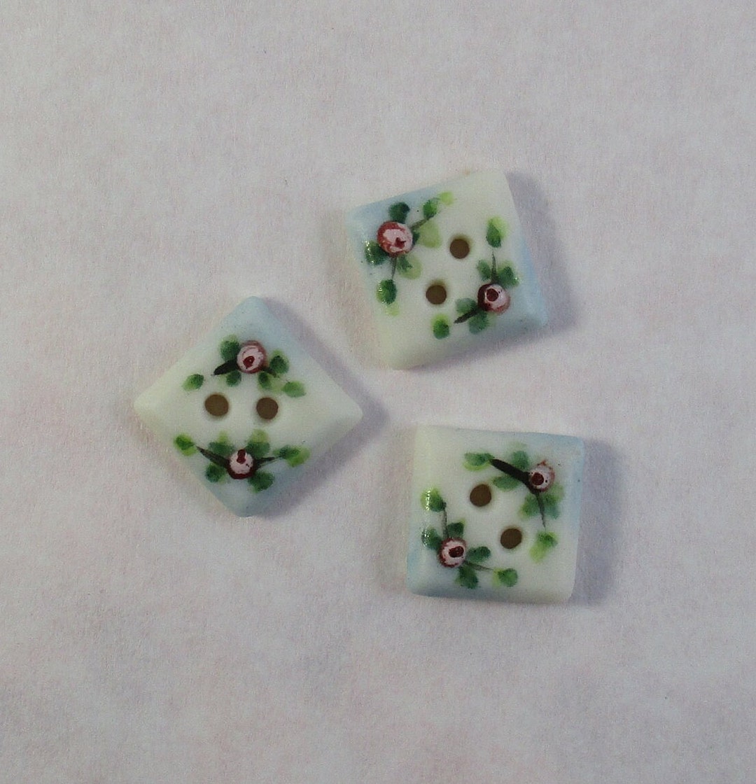 Baby Blue Square Set of 3 - Etsy
