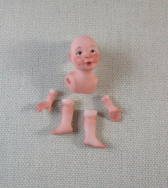 Girl in Red Miniature Doll - Etsy