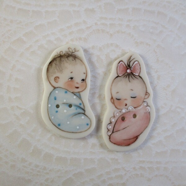 Baby Buttons - Etsy