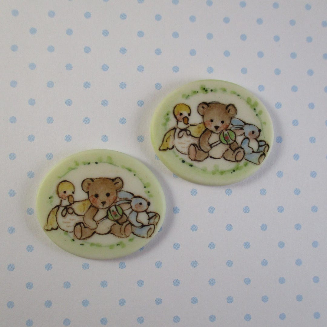 Stuffies Button Set of 2 - Etsy