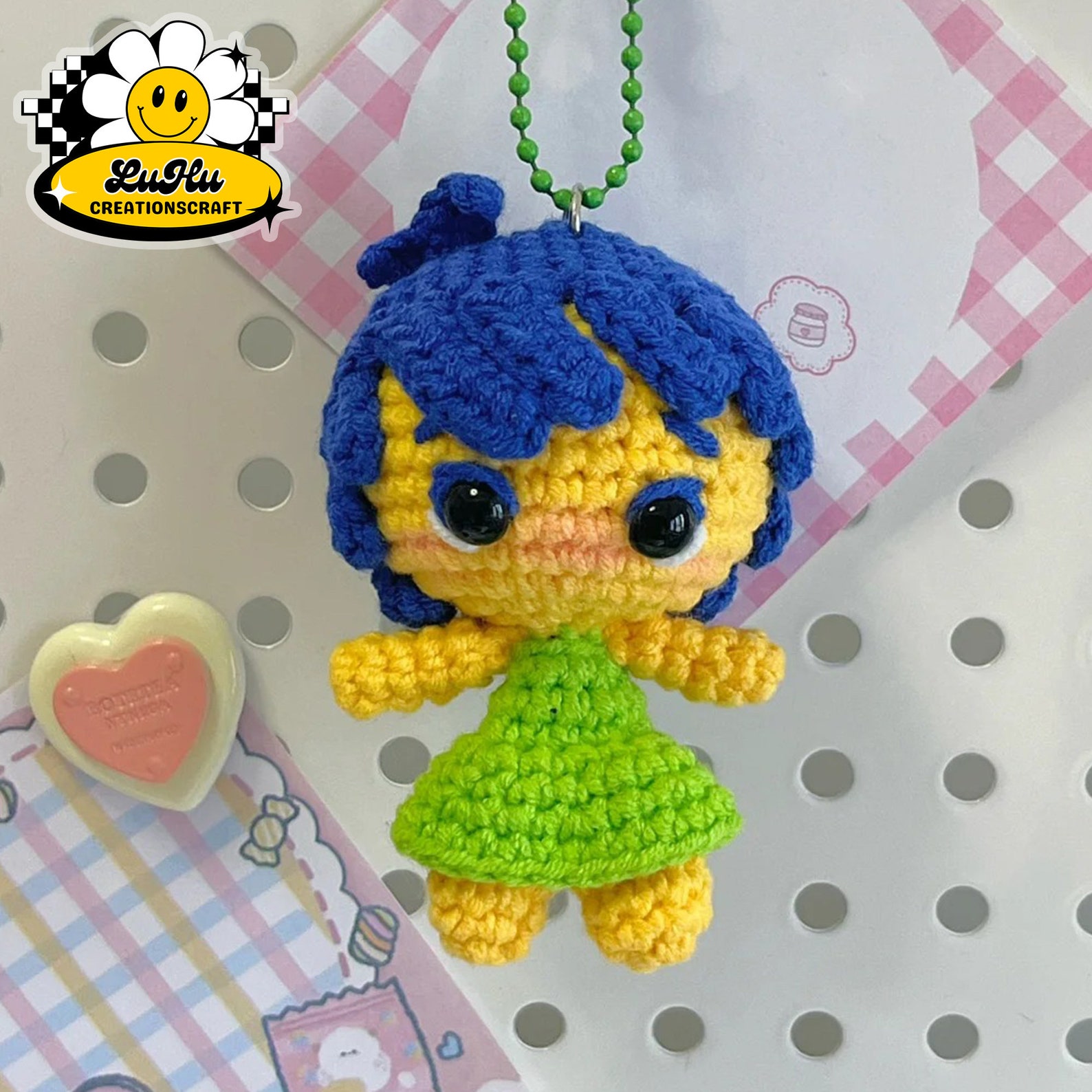 Cartoon Charactor Crochet Pattern, Emotion Crochet Pdf Pattern, PDF ...