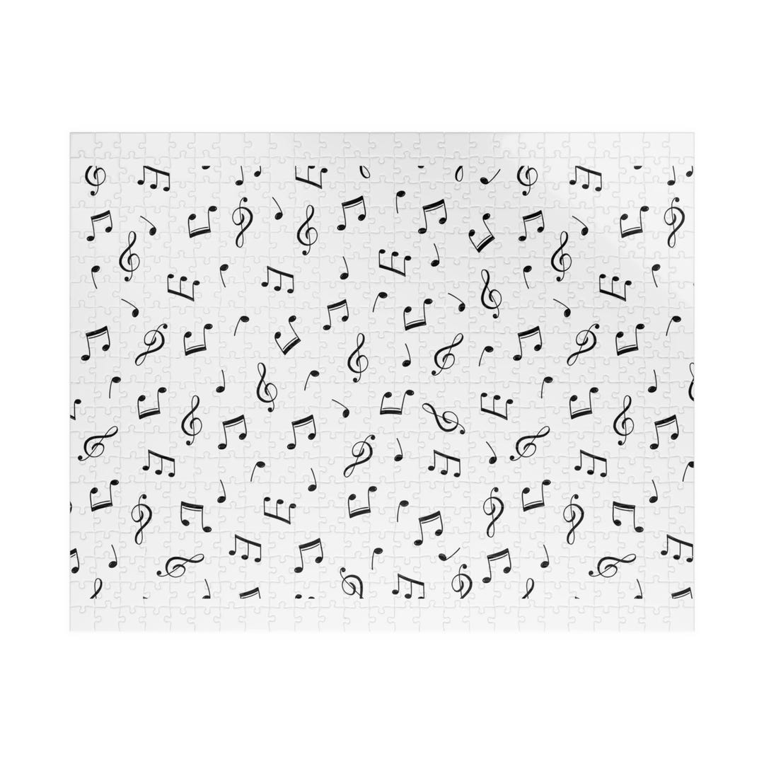 Musical Notes Puzzle (520 Pieces) | Gift for Music Lovers, Family Game ...