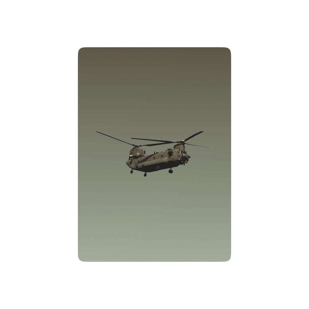 Chinook CH-47 Playing Cards: Game Night Poker Deck - Etsy