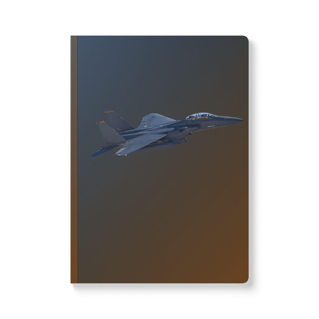 F-15 Eagle Softcover Journal for Military Enthusiasts, Military Jet ...
