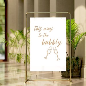 Customizable Wedding Bar Sign Template, Printable Wedding Bar Sign ...