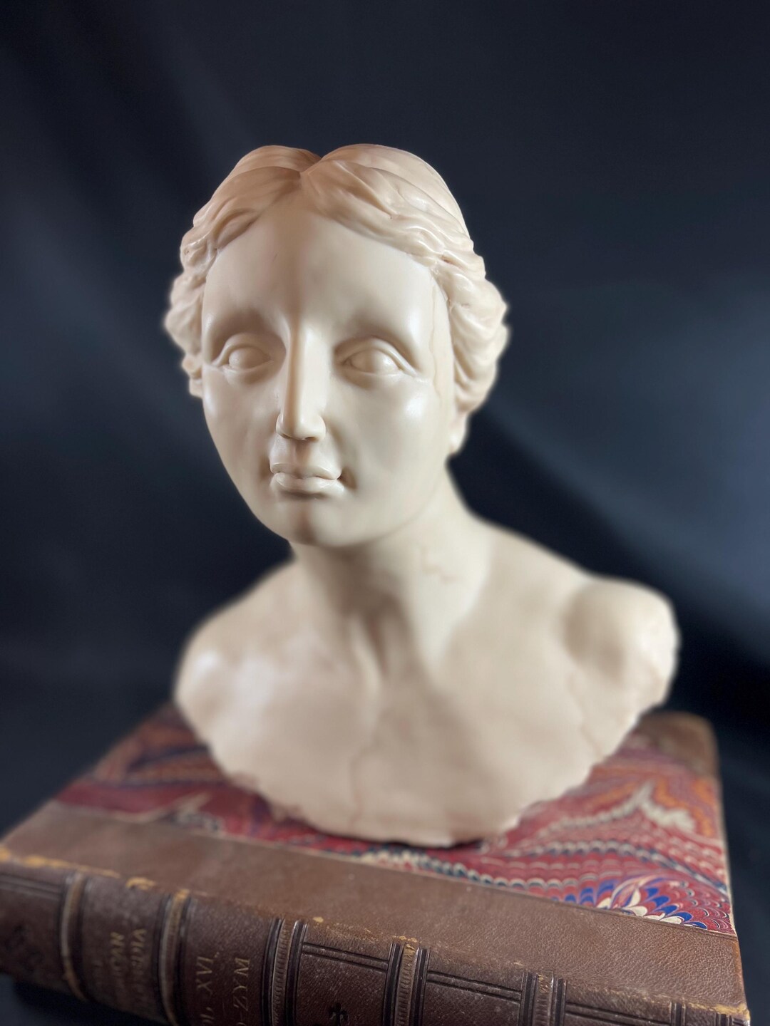 Vintage Greek Goddess Female Bust by Decoline - Etsy
