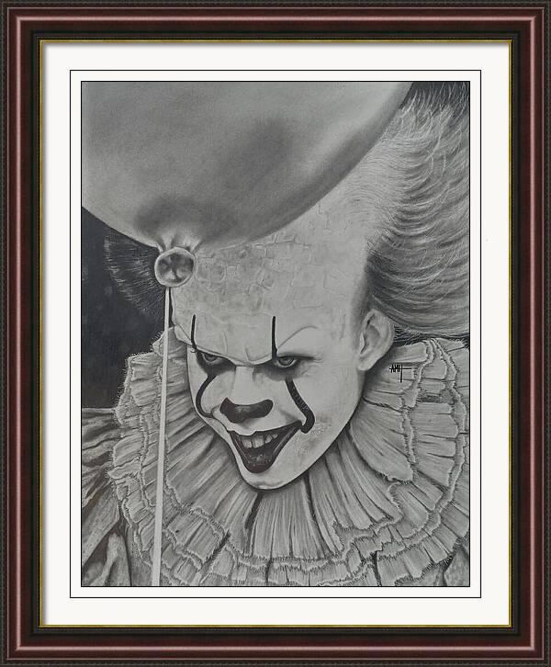 They All Float Down Here. 8x10" Print of an Original Graphite Drawing ...