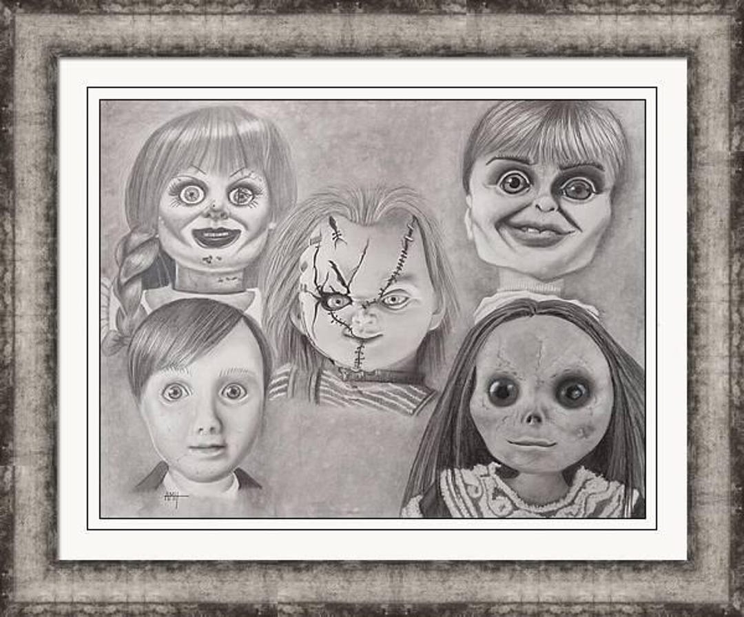 Playdate. 8x10 Print of an Original Graphite Drawing on Paper. Hand ...