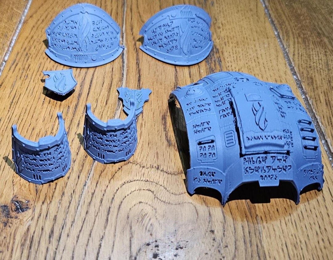 Runic Space Knight Armour Upgrade - Etsy