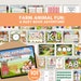 Farm Animal Fun: A Busy Book Adventure Toddler Busy Book Printable ...