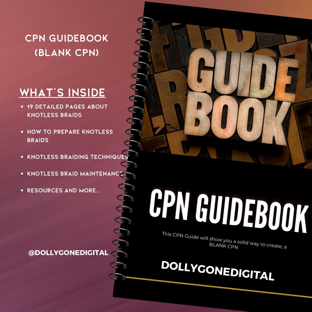CPN GUIDEBOOK (blank CPN) - Etsy