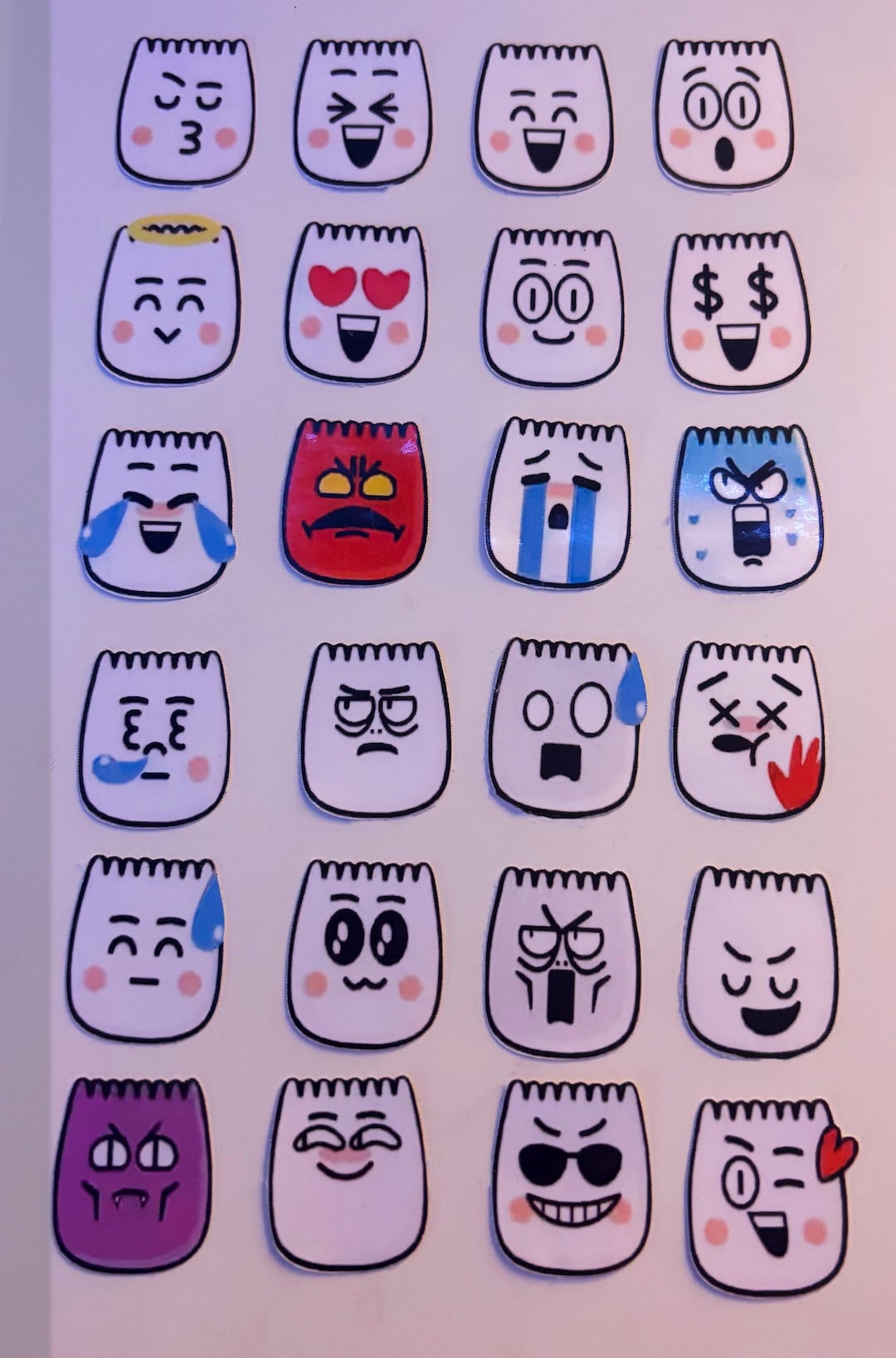Tiktok Emoji Sticker Pack Funny Emoticons - Etsy UK