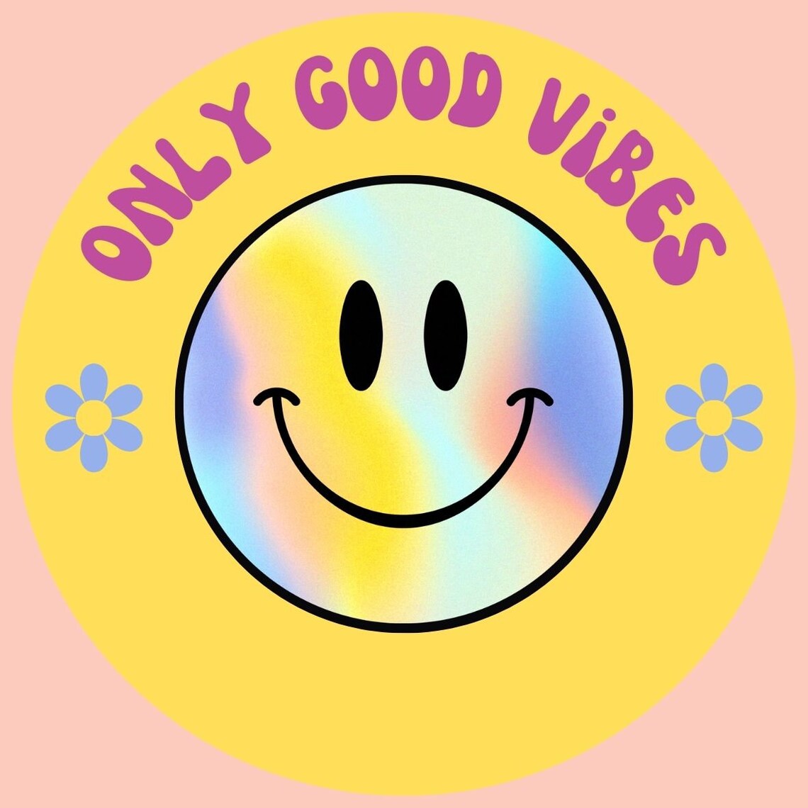 Circle Stickers - Etsy