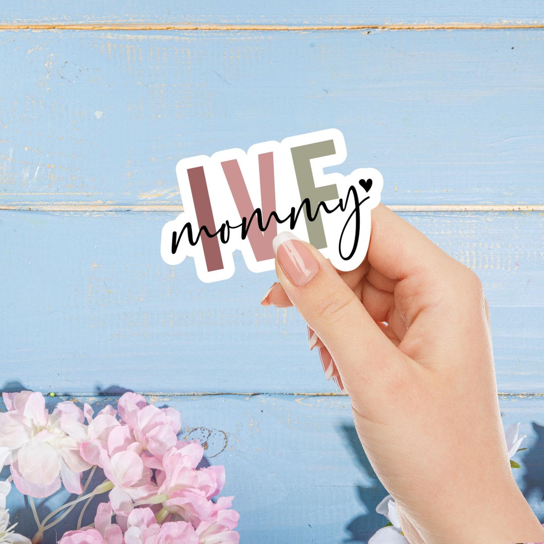 IVF Mommy Sticker Celebrate Ivf Journey Proud Ivf Mom Decal Fertility ...