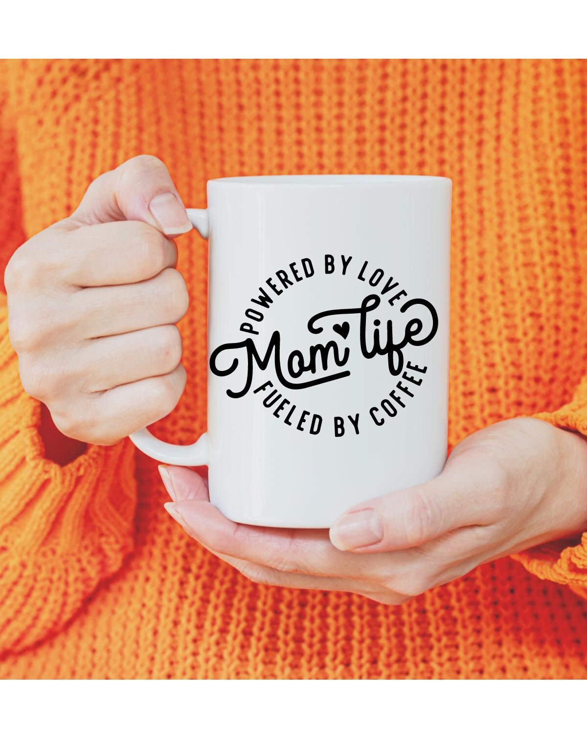 Powered by Love Fueled by Coffee Mom Life Mug. Gifts for Mom. New Mama ...