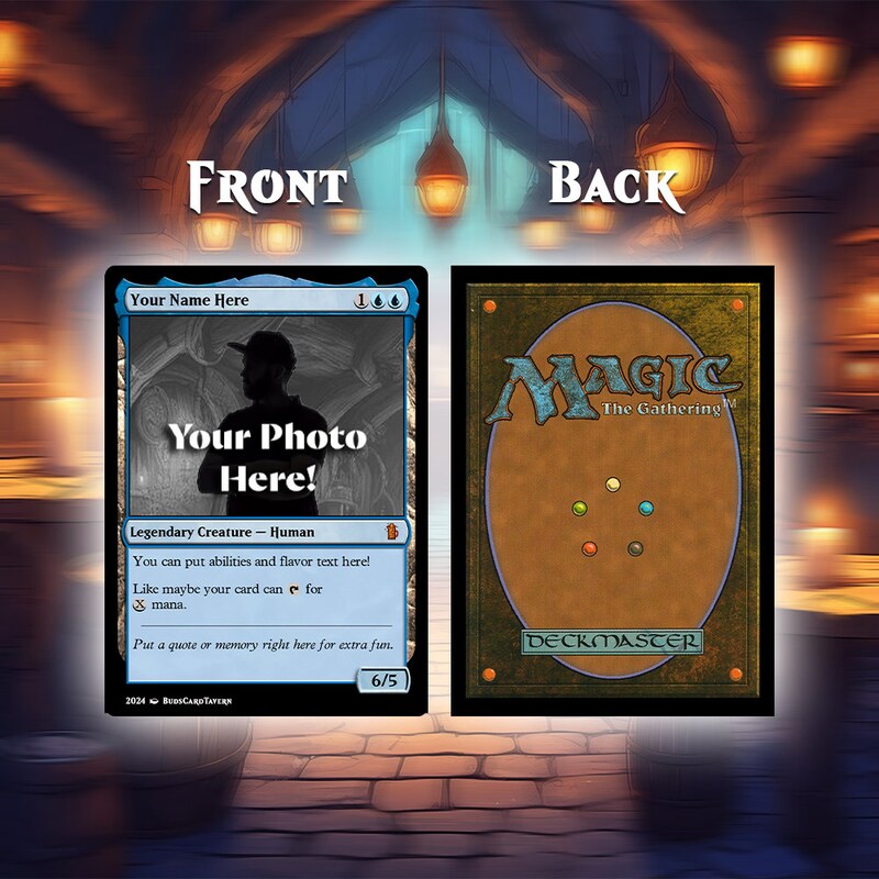 Custom Mtg Cards - Etsy